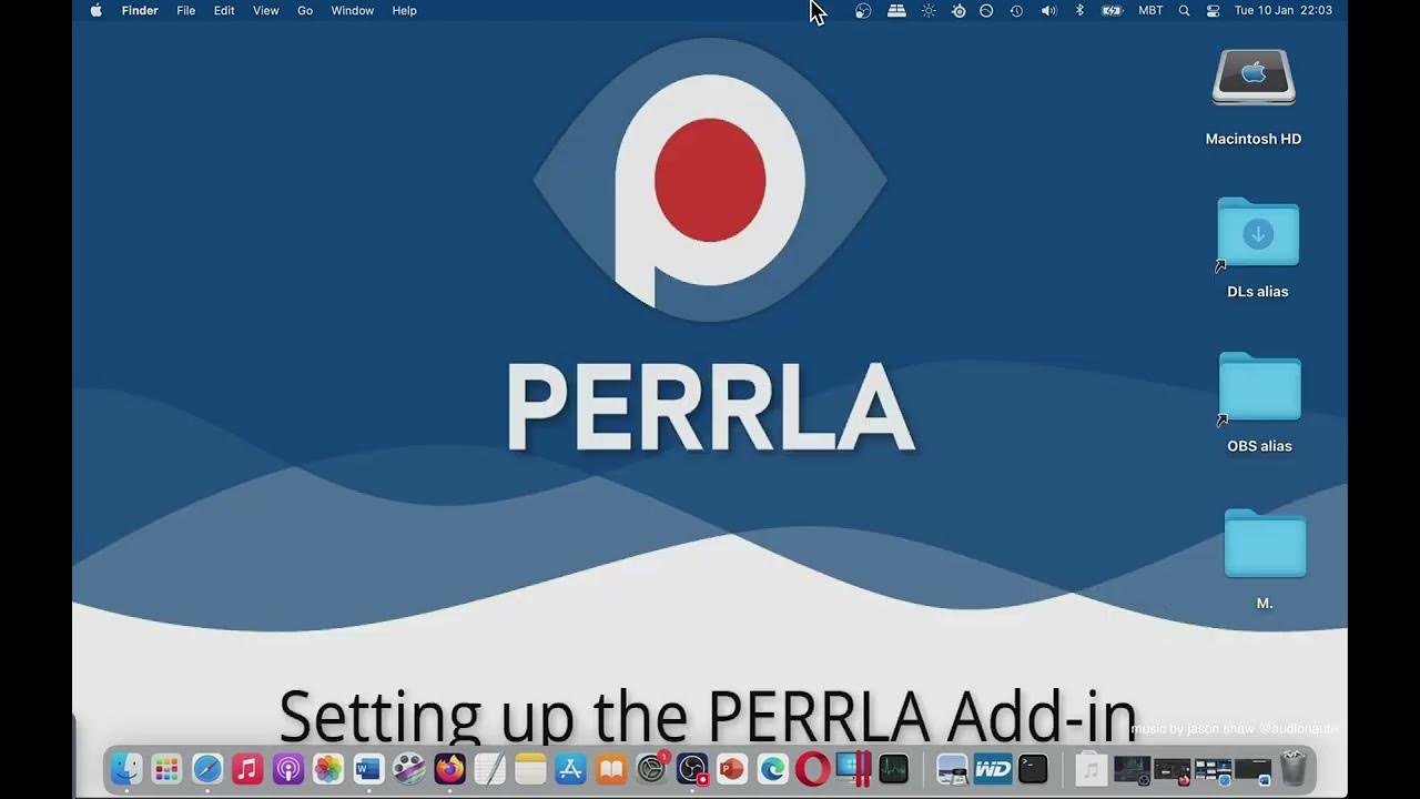 PERRLA MAC OS add-in/add-on/plugin WORD - YouTube