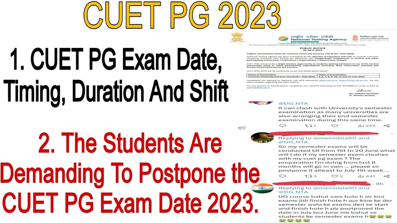 CUET PG Exam Date 2023 Timing Duration Of Test And Shift Students cuet-pg-exam-date-2023-timing-duration-of-test-and-shift-students