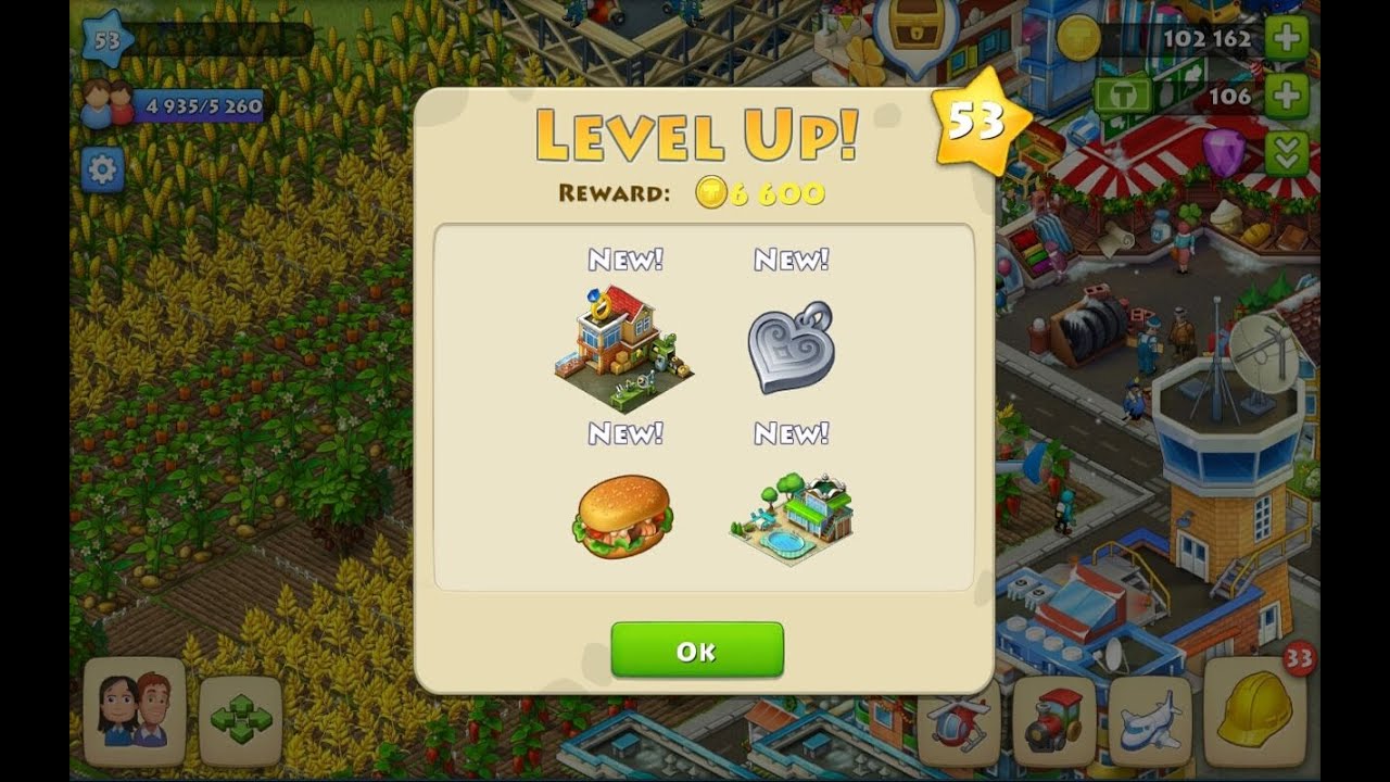 Township Level 53 Update 9 HD 1080p - YouTube