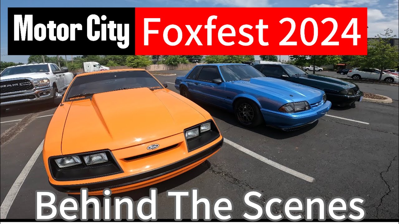 At the guest hotel. Motor City Foxfest 2024. Foxbody Mustang - YouTube