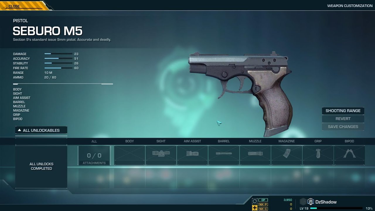 Ghost In The Shell : First Assault -SEBURO M5 - Test - YouTube