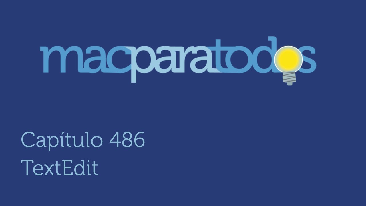 486.- TextEdit - YouTube