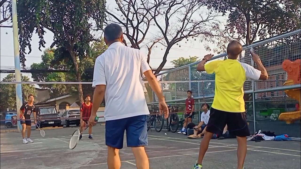 PG BADMINTON 19 - PAPAWIS ( Phil, Jojo , Migy & JLaw ). - YouTube