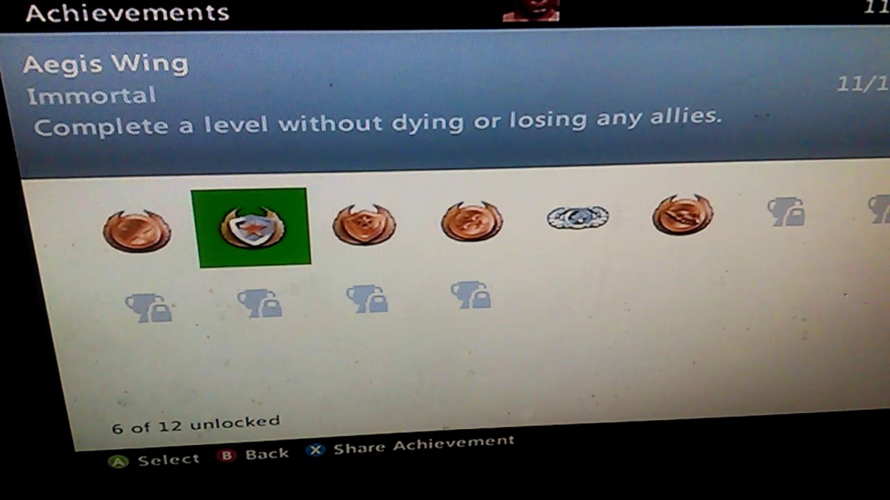 Aegis Wing achievements on my Xbox 360 - YouTube