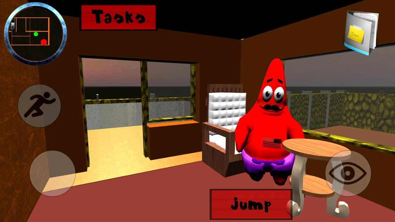 Hello Patrick Sponge Neighbor of Bob 3D - Level 4 - Gameplay - YouTube