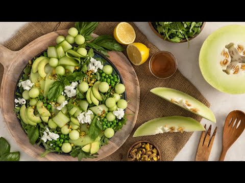 Green Goddess Honeydew Salad