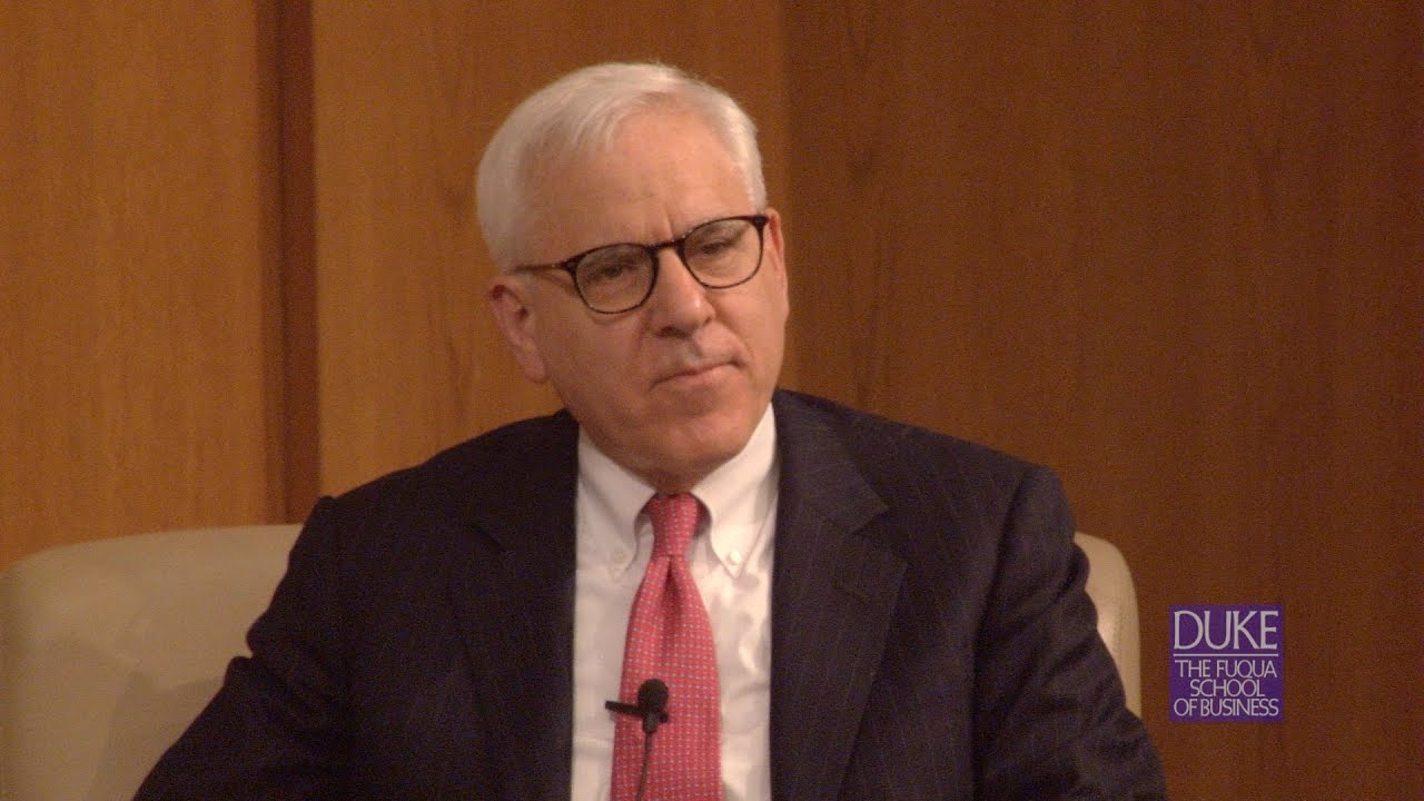 Distinguished Speaker Series: David Rubenstein - Co-Founder and Co-CEO ...