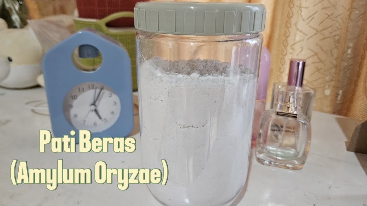 Cara Pembuatan Pati Beras (Amylum Oryzae) - YouTube