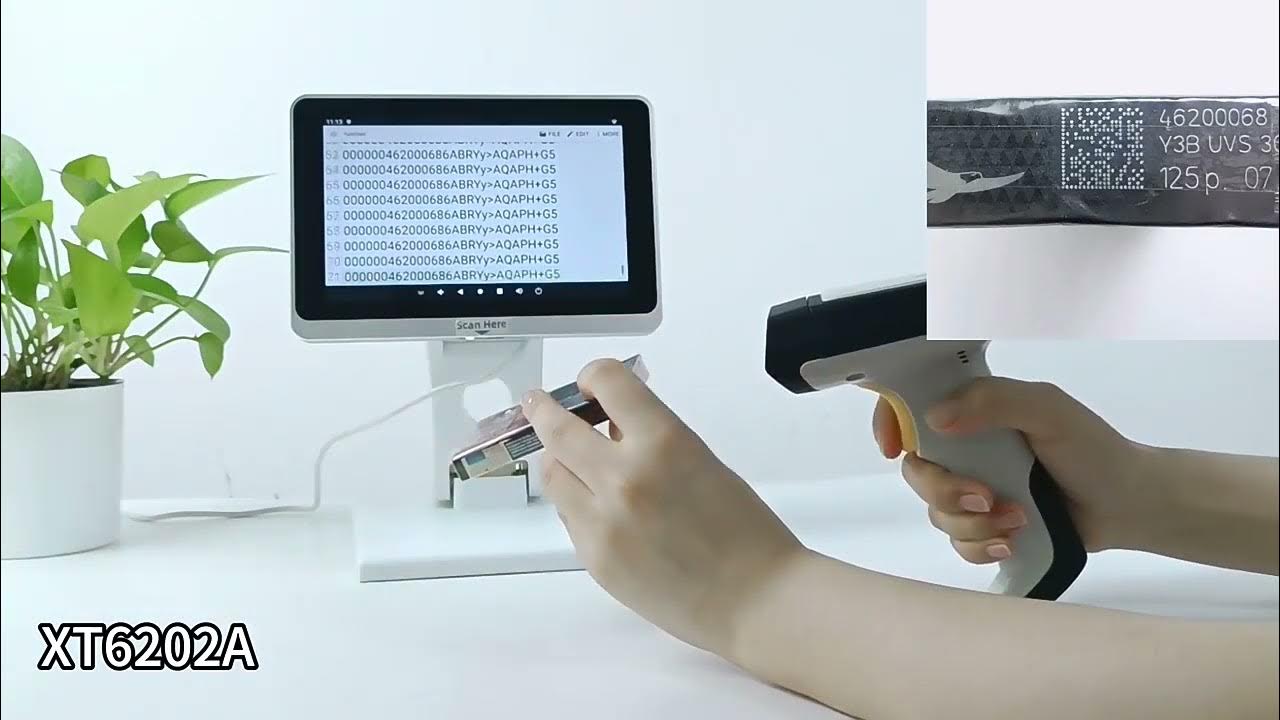 XT6202A XTIOT Supermarket Handheld 2D QR Code Tobacco Data Matrix 2D ...
