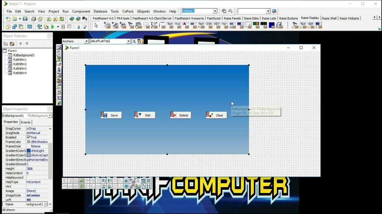 Tutorial Memberi Icon Dengan Mudah di Borland Delphi 7 - YouTube
