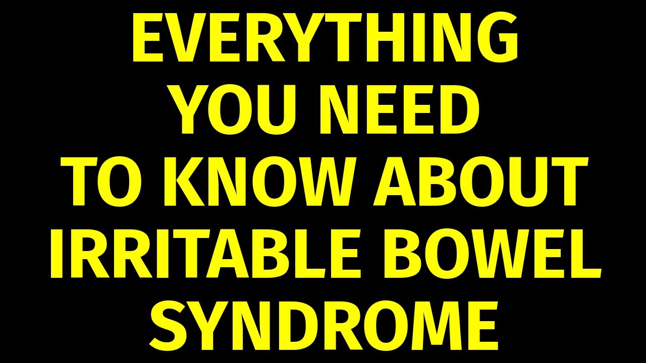 Irritable Bowel Syndrome; colitis, mucous colitis, spastic colon ...