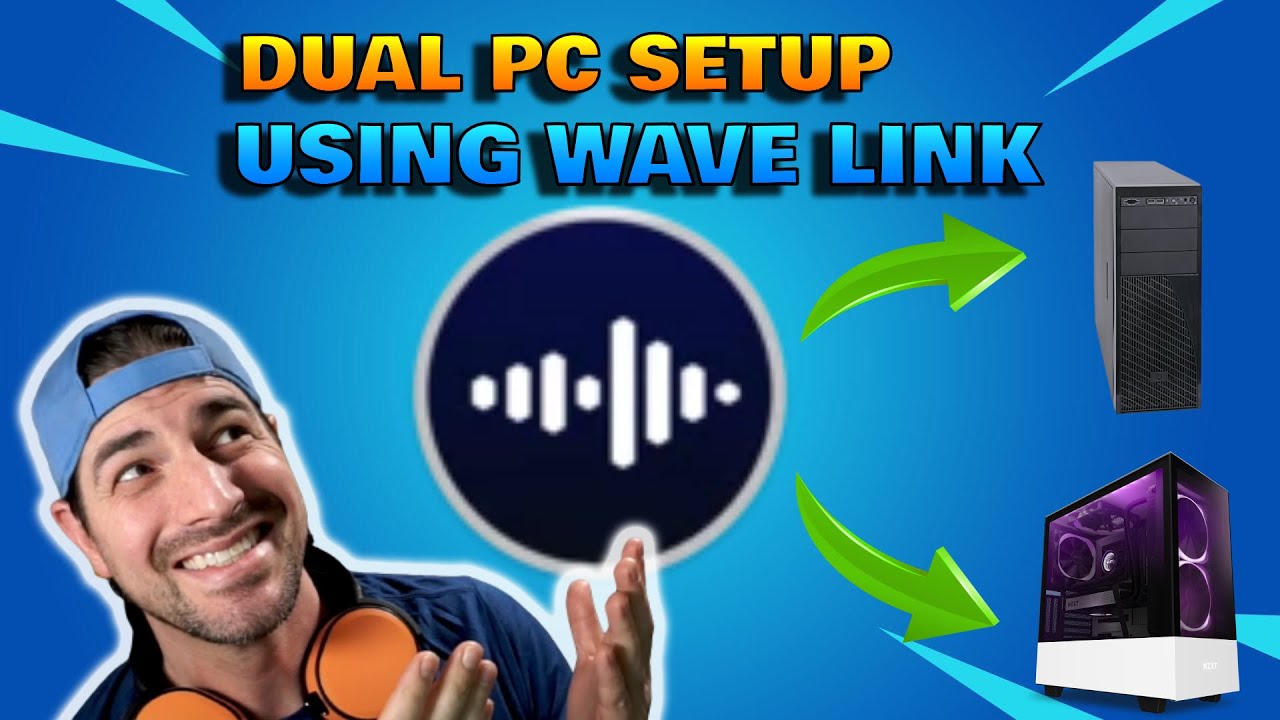 Dual PC Streaming Setup Using Elgato Wave Link - YouTube