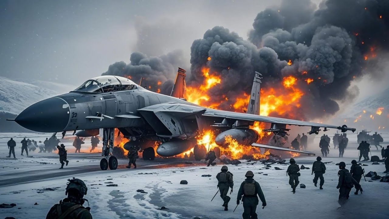 20 US F-16 fighter jets crashed, destroyed by Russian anti-aircraft ...