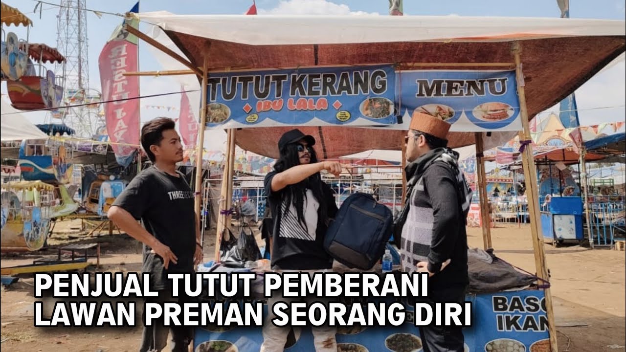 TUKANG TUTUT KALAH KAN PREMAN YANG MERAMPAS UANG 1 TAS DI PASAR MALAM ...