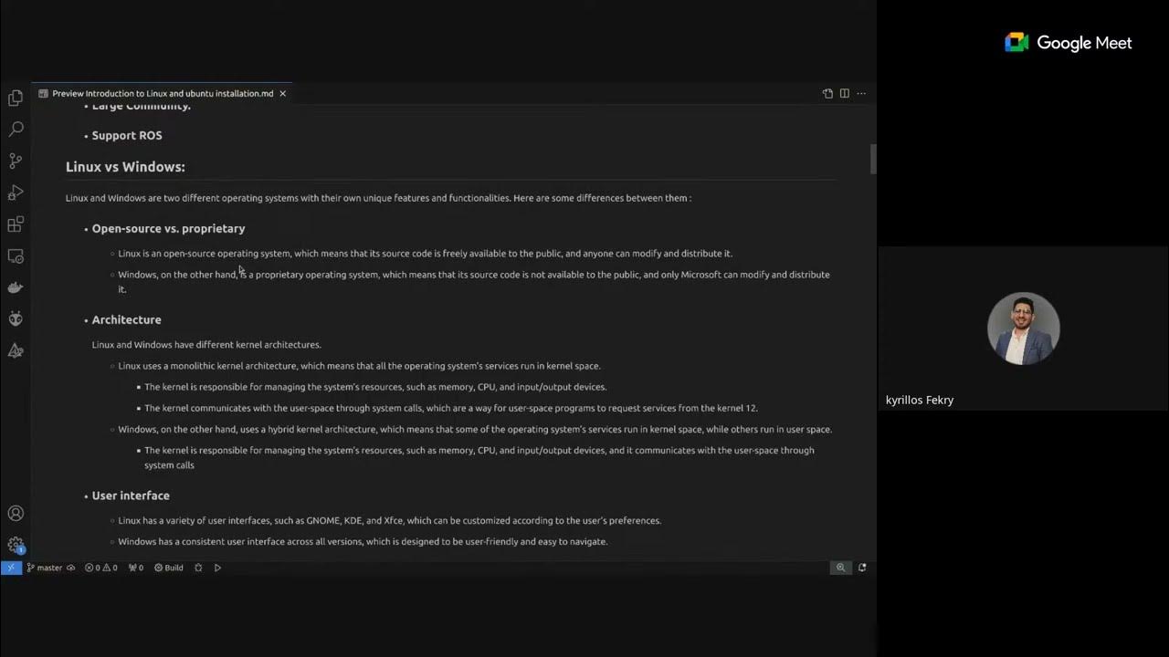 Robotics Tools Workshop | A- Linux Introduction & Ubuntu Installation [Arabic] - YouTube