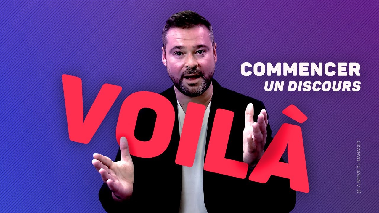 Comment commencer un DISCOURS ? - YouTube