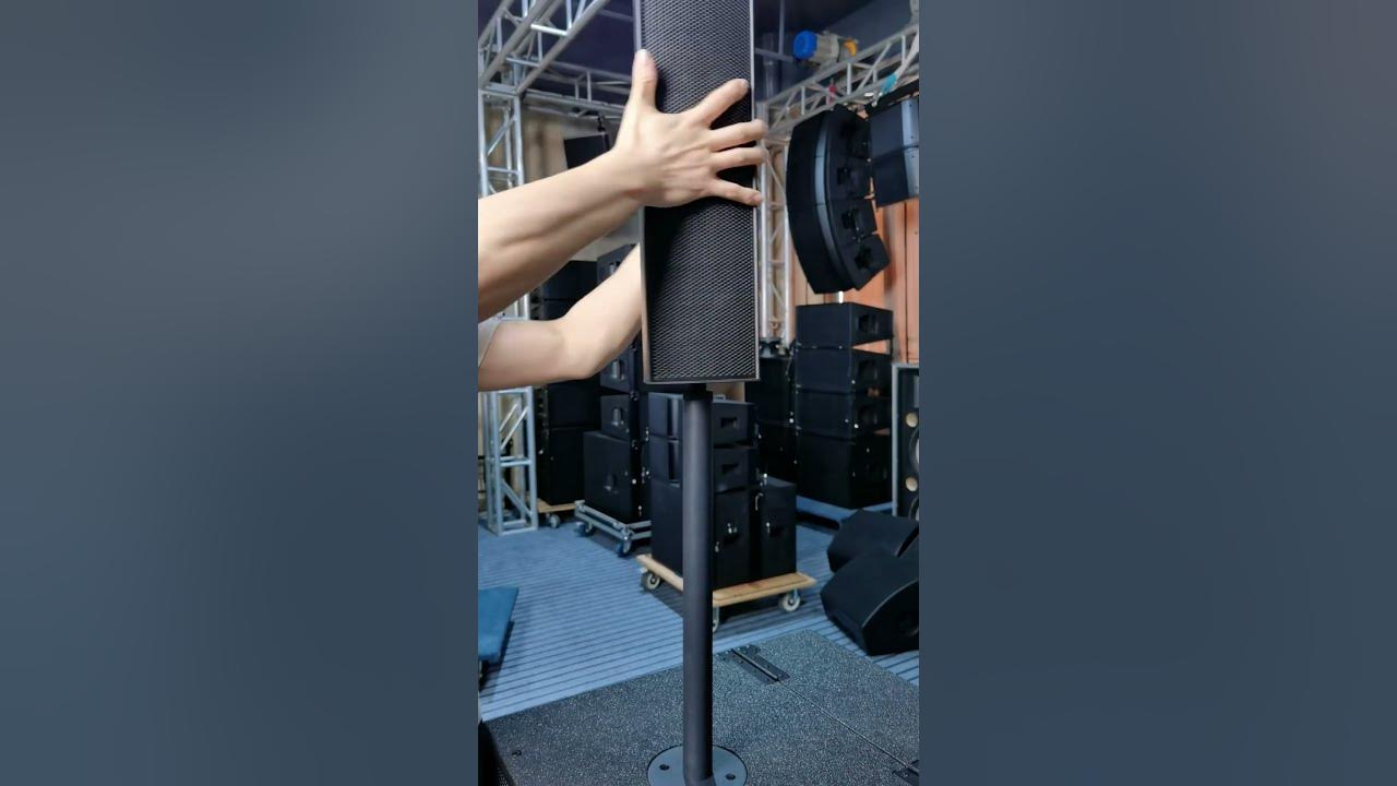 Active Column Line Array Speaker #speaker #factory #Sound - YouTube