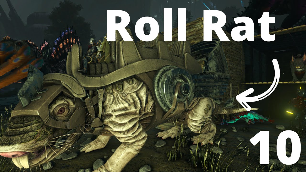 Krysa ( Roll Rat taming ) - Ark Survival evolved aberration 10 díl ...