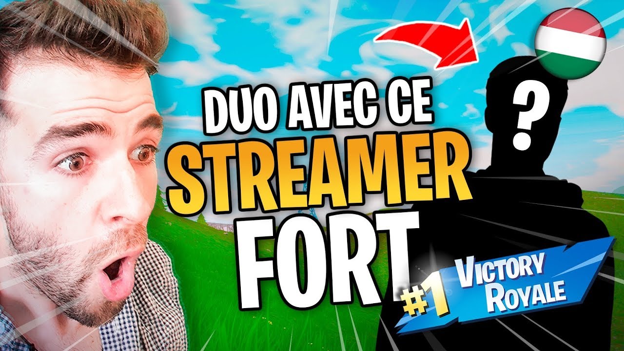 J'APPRENDS LE FRANÇAIS A CE STREAMER 🔥 CE DUO DE FOLIE Fortnite Saison ...
