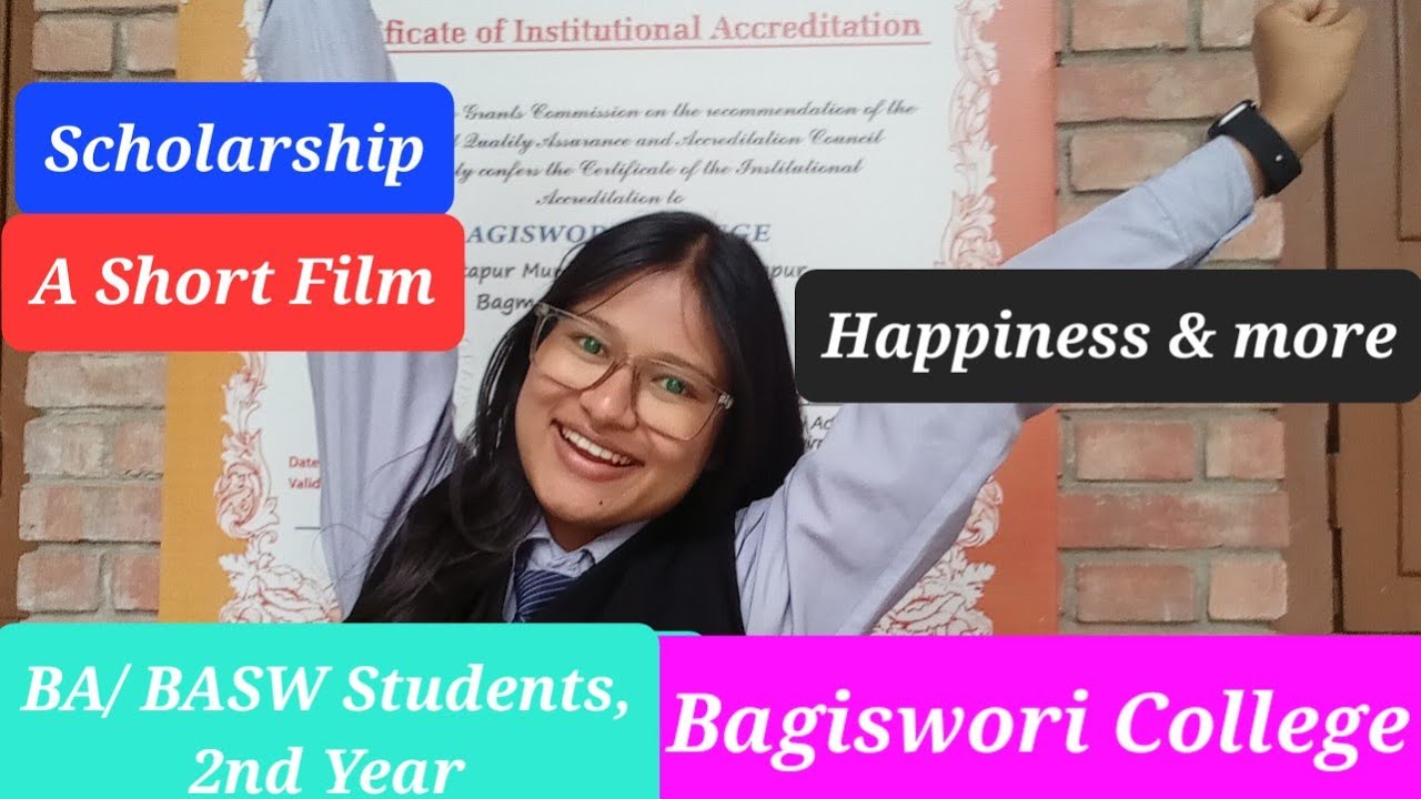 A Short Film...SCHOLARSHIP...Siwani,Amit,Susanna,Puja..2nd Yera ...