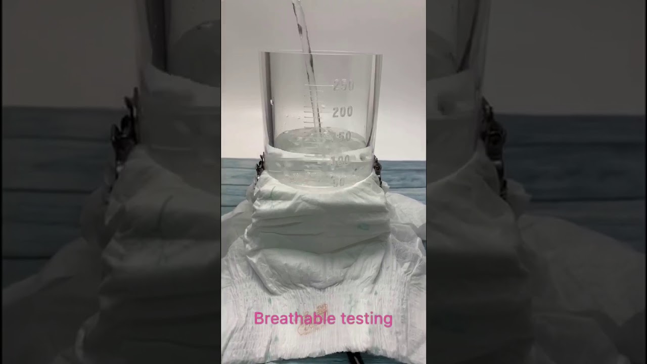 Baby Diaper Breathable Testing - YouTube