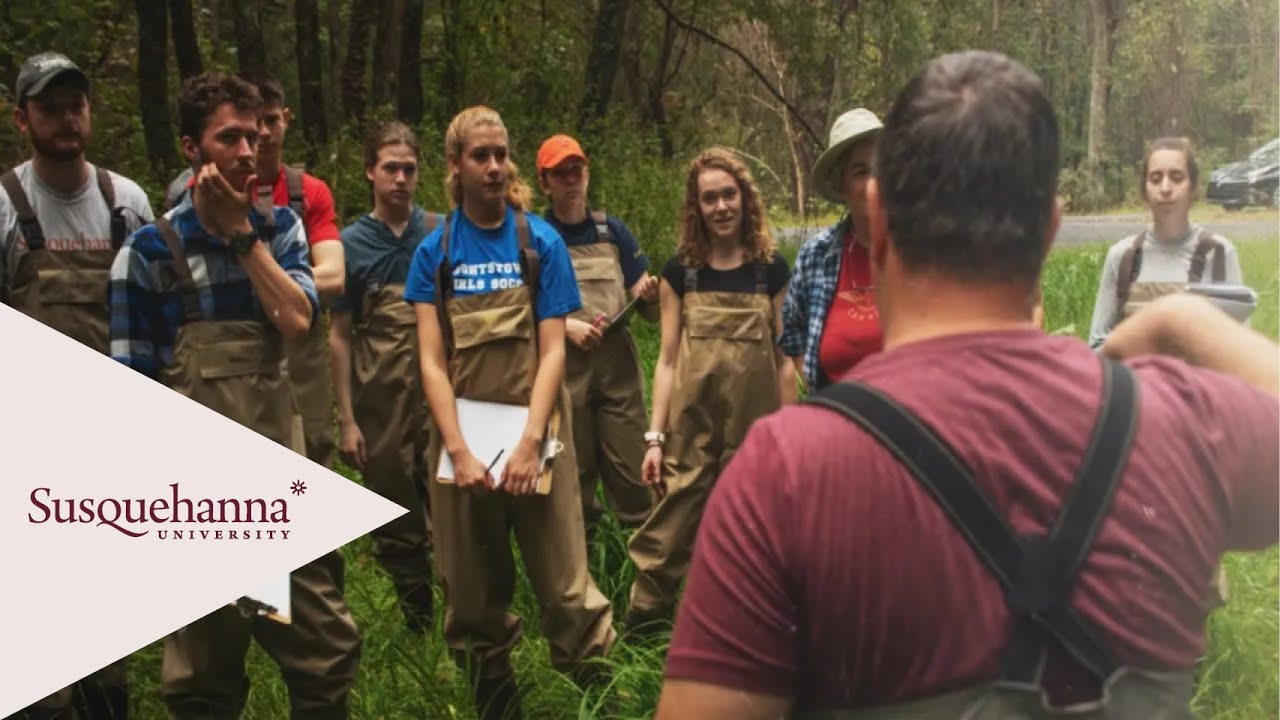 Unassessed Waters Initiative at Susquehanna University - YouTube