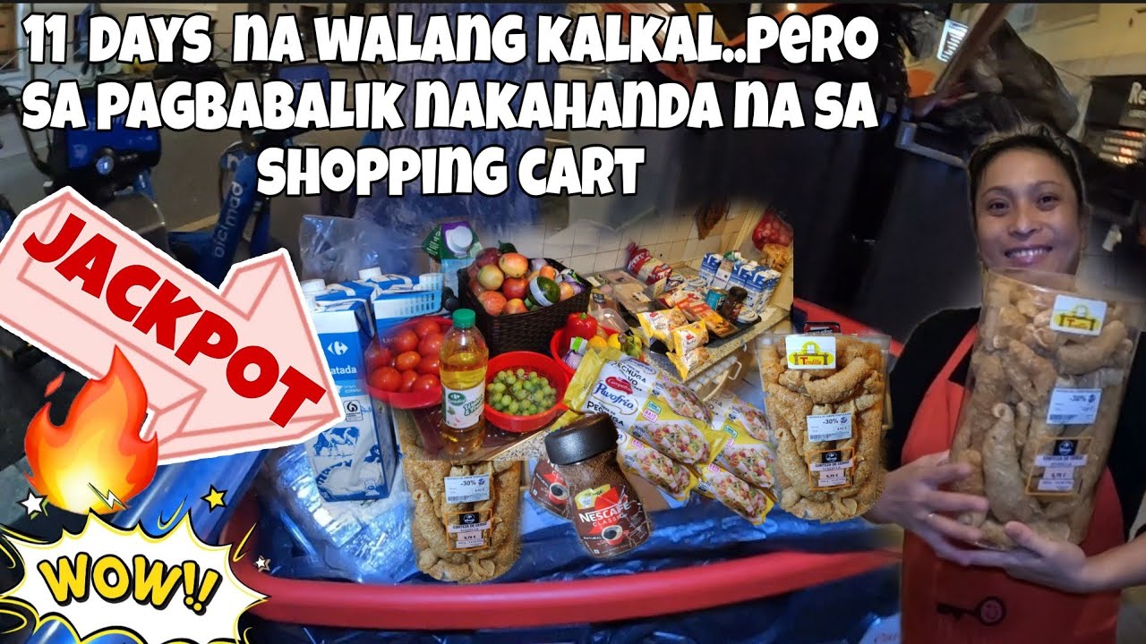 MARAMI NG NAKAHANDA SA SHOPPING CART PERO MAS MARAMI PA PALA LAMAN NG ...