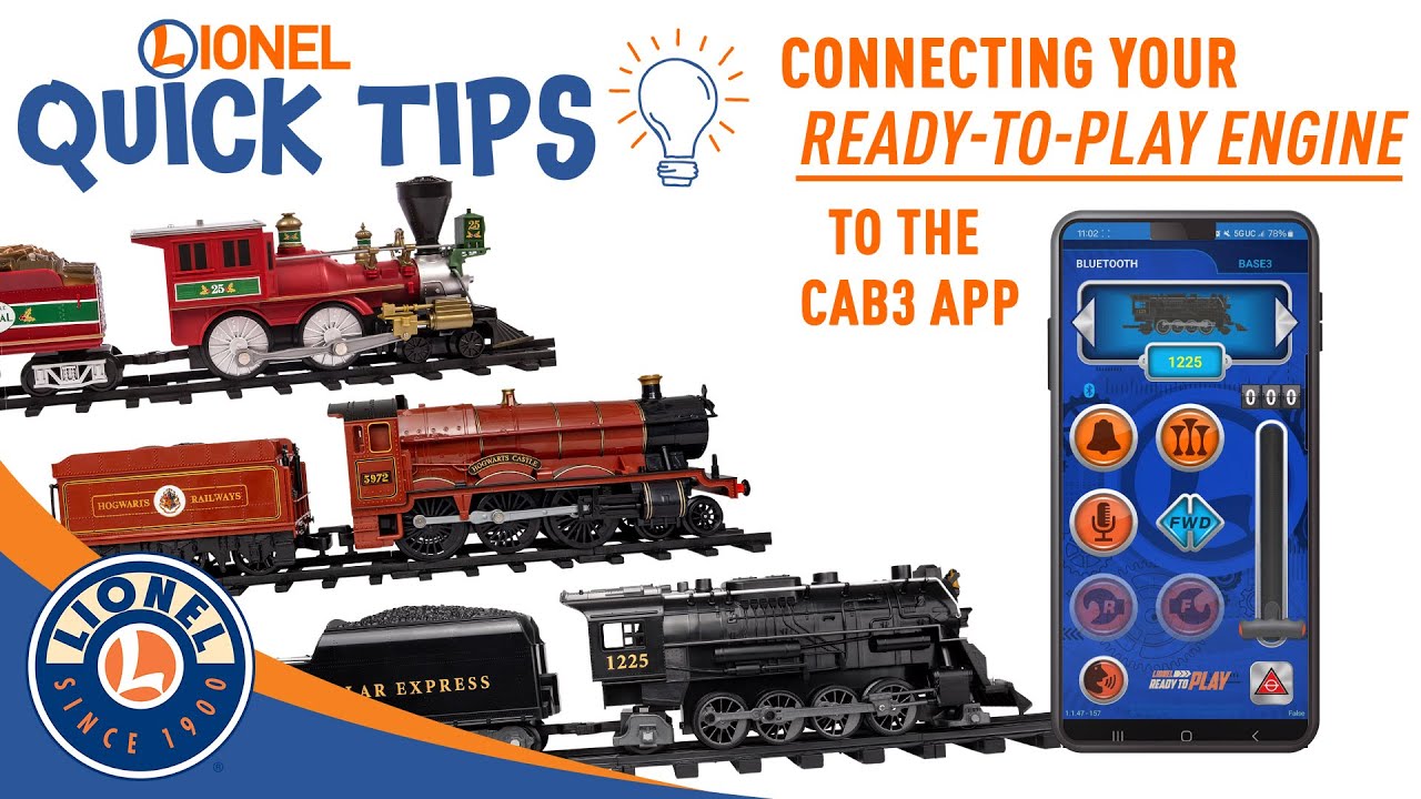 LIONEL QUICK TIPS: How to Connect Your Ready To Play Engine to the Cab3 ...