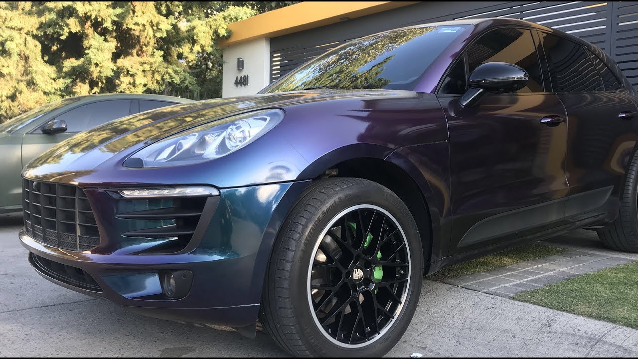 Full wrap 3M deep space blue color flip by glaubenwraps - YouTube