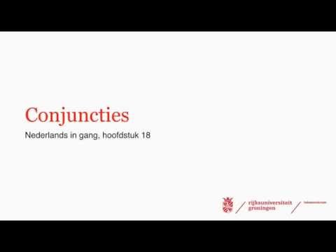 H18 - conjuncties - YouTube