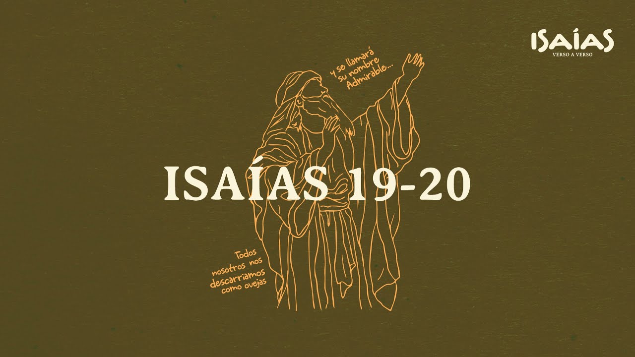 Isaías 19-20 - Profecía Sobre Egipto. - YouTube