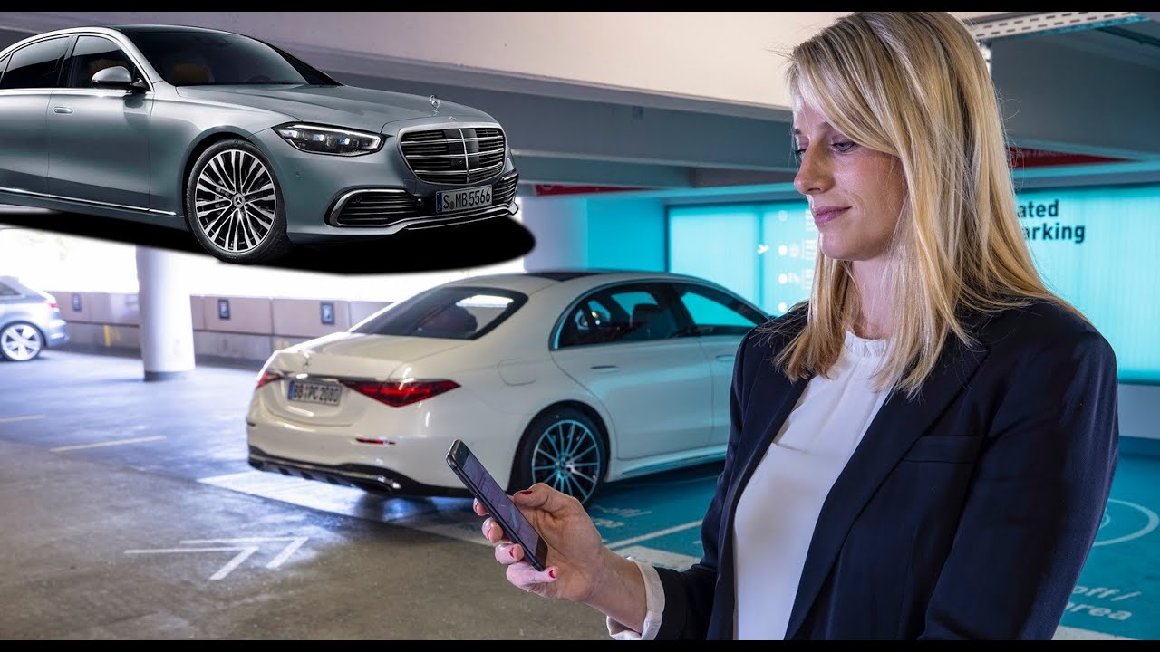 2021 Mercedes S-Class Automated Parking (Valet Mode) - YouTube