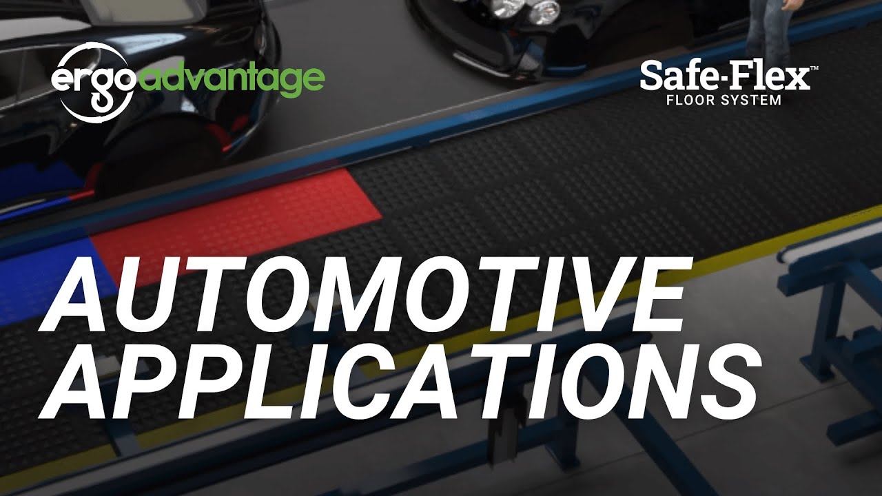 Elevate Safety: Anti-Fatigue Mats for Automotive Industry Workers - YouTube