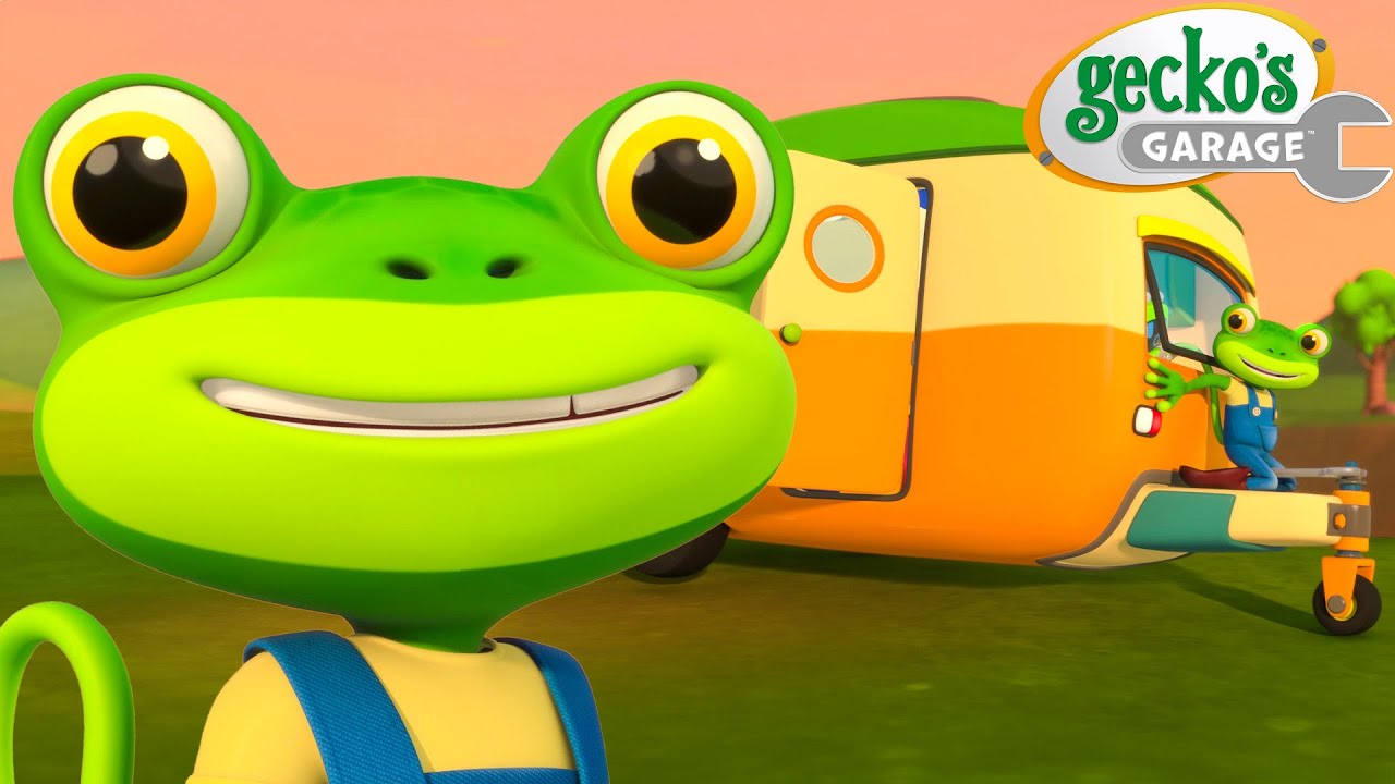 The RUNAWAY Caravan! | Max the Monster Truck | Truck and Bus Cartoon ...