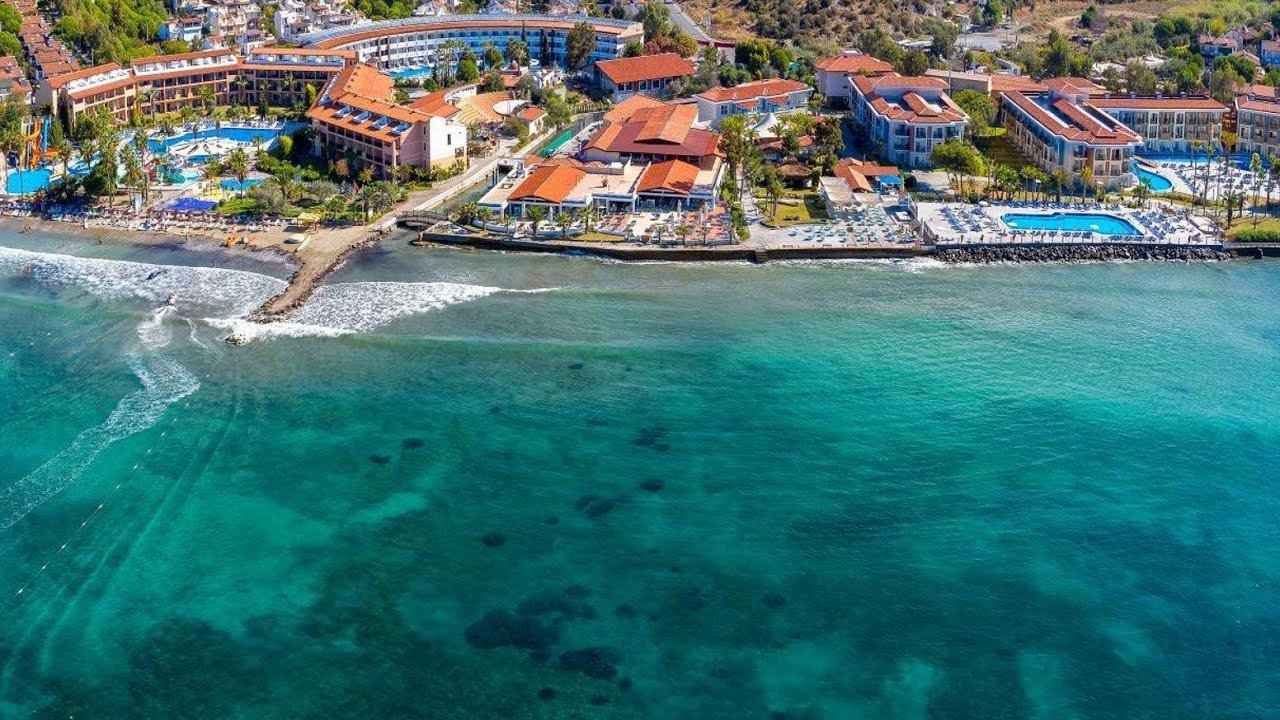 Ephesia Holiday Beach Club, Kusadası, Turkey | 360 Travel Facts - YouTube