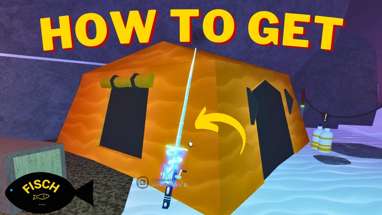 How To Get Avalanche Rod in Fisch | Avalanche Rod Location | Roblox ...