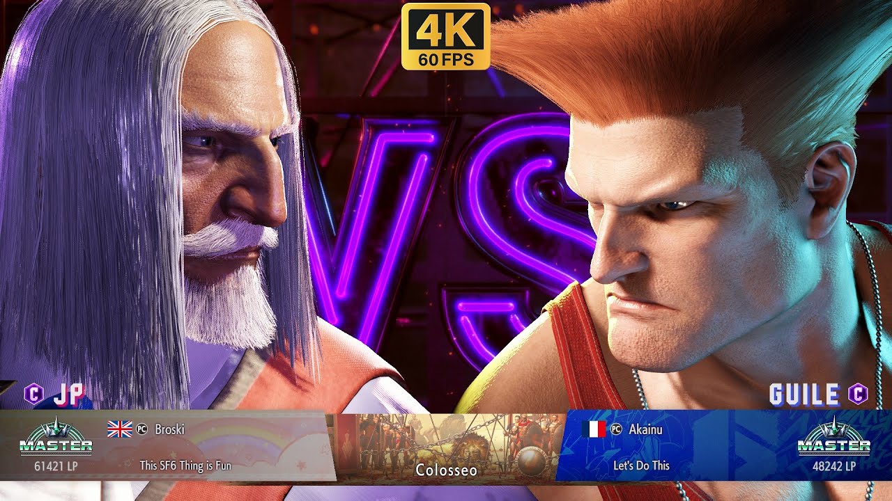Sf6 🔥 Broski Jp Vs Akainu Guile 🔥 4k Action 🔥 Street Fighter 6