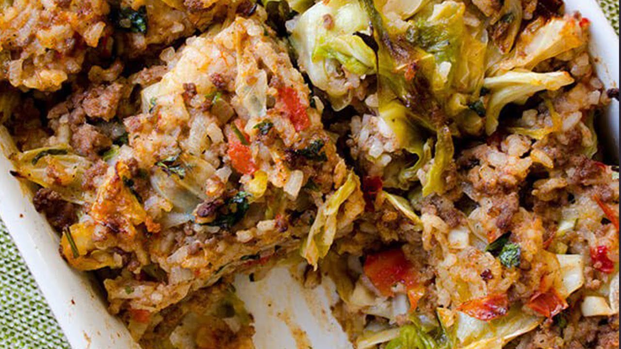 Lazy Mans Stuffed Cabbage Casserole