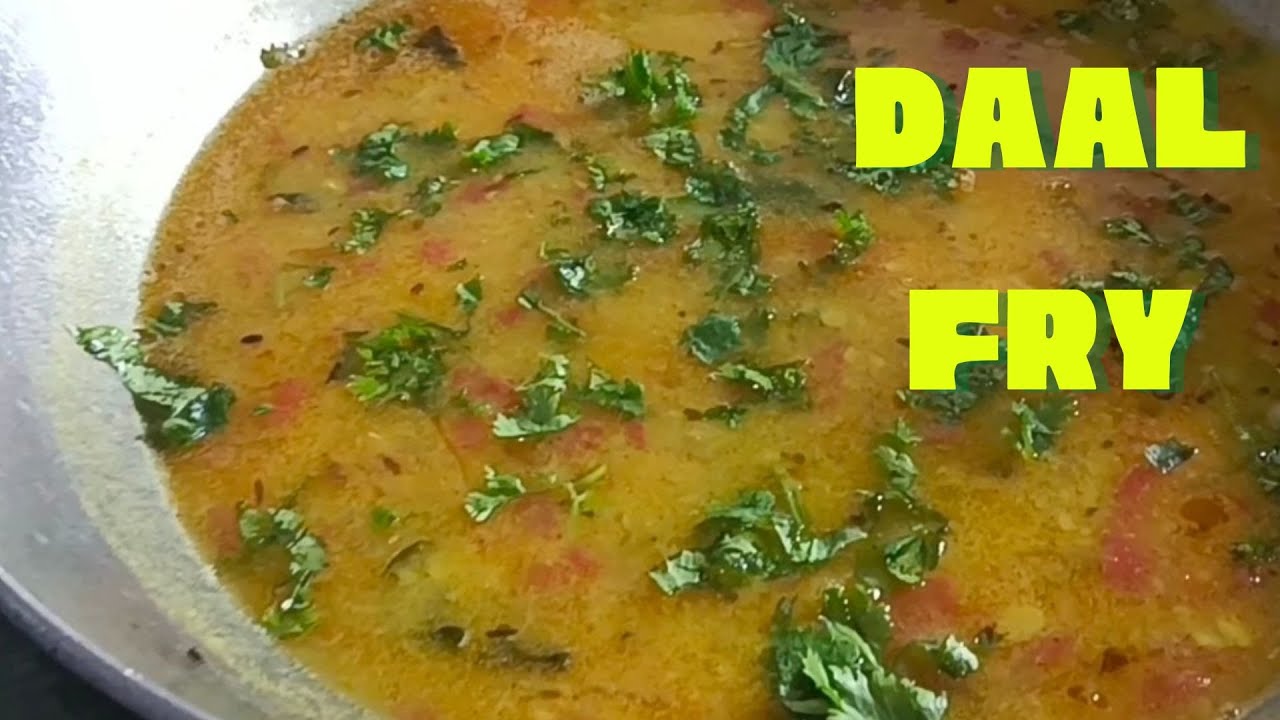 Daal Fry | How to Fry Pigeon Pea | Arahar ki daal kaise fry kare | Fry ...