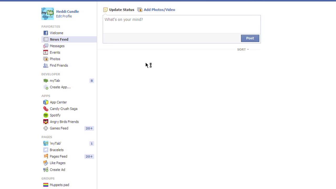 Where Is the Home Button on Facebook? : The Tech Factor