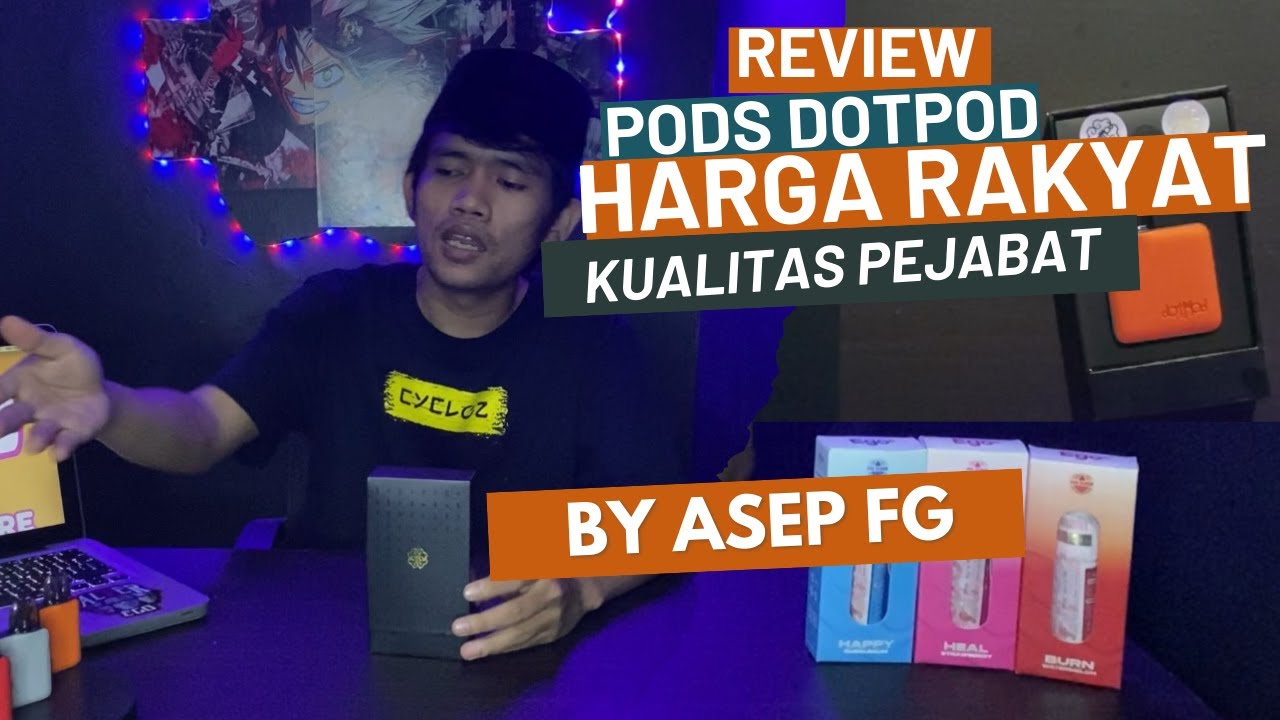 DOTPOD NANO PODS HARGA RAKYAT KUALITAS PEJABAT !! REVIEW DOTPOD NANO ...