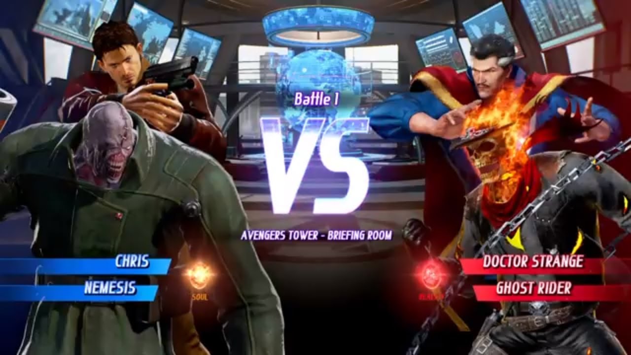 MARVEL VS. CAPCOM: INFINITE Chris Redfield Alt.,Nemesis Alt. Requested ...