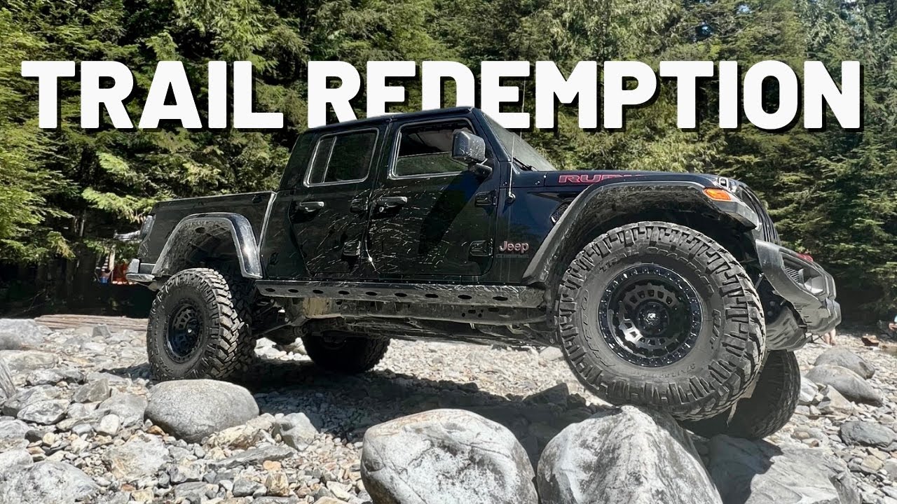 Trail Redemption | Lifted Jeep Gladiators Explore Waterfalls & Lakes in ...