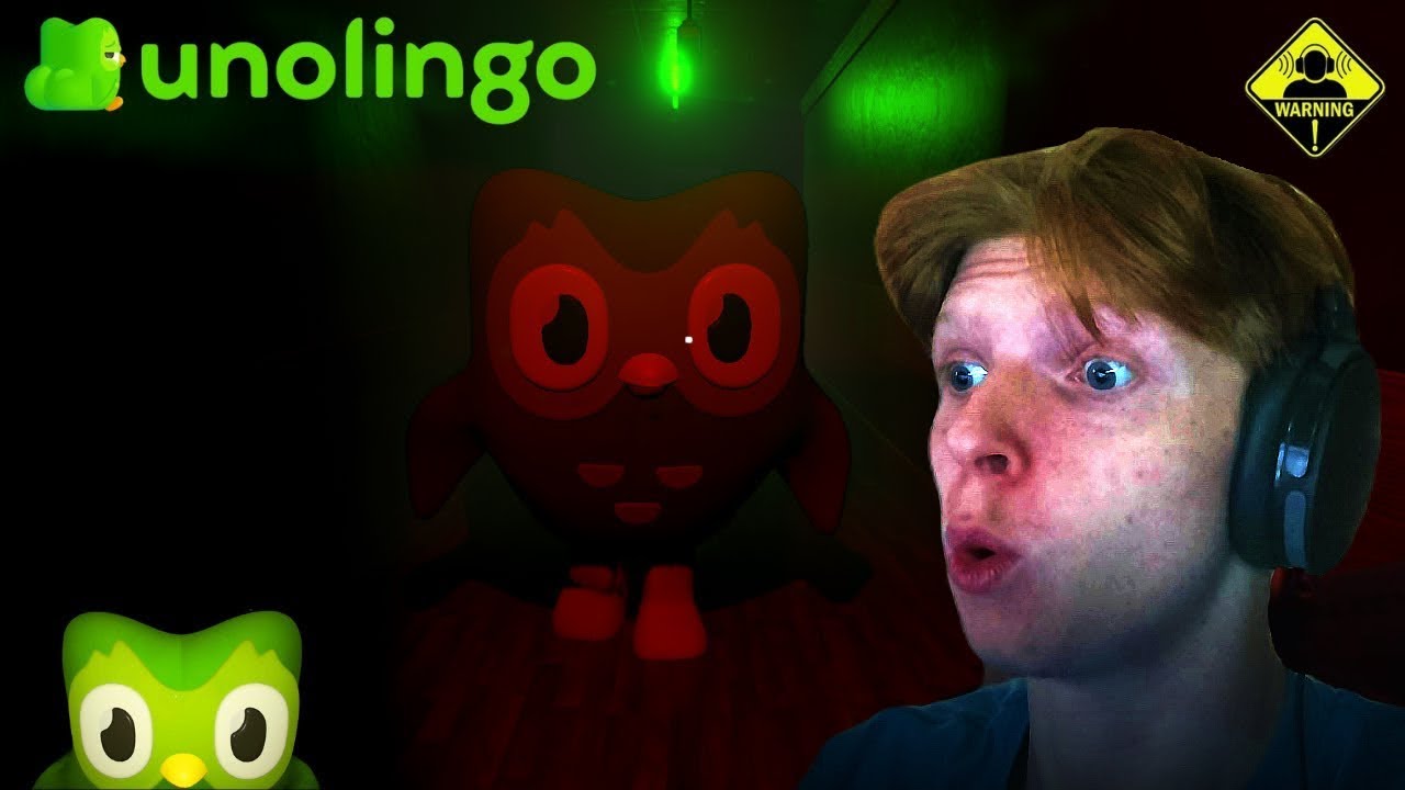 Duolingo Owl Horror Game (I missed a lesson) - YouTube