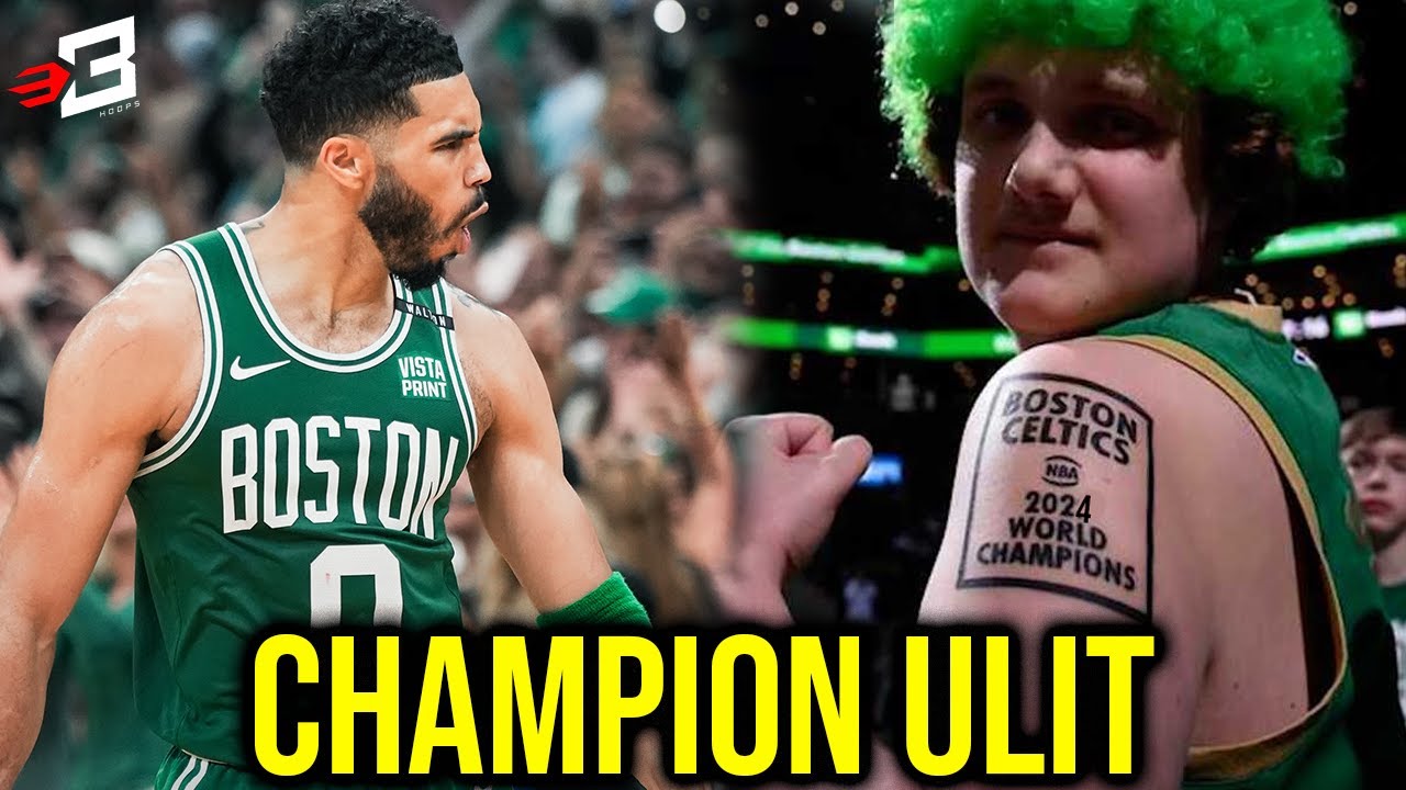 NagChampion Ulit Ang Boston Celtics | Jaylen Brown Ang Finals MVP - YouTube