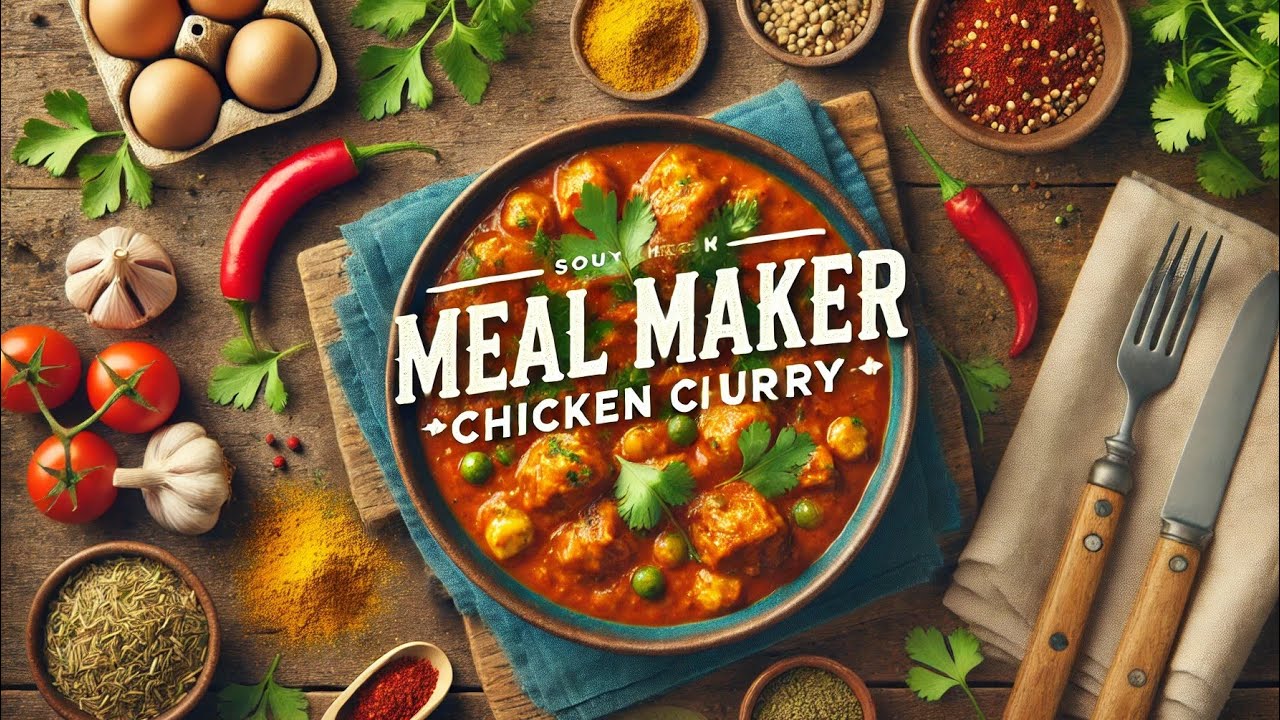 meal maker chicken||మీల్ మేకర్ చికెన్ కర్రీ||#chicken #cooking # ...