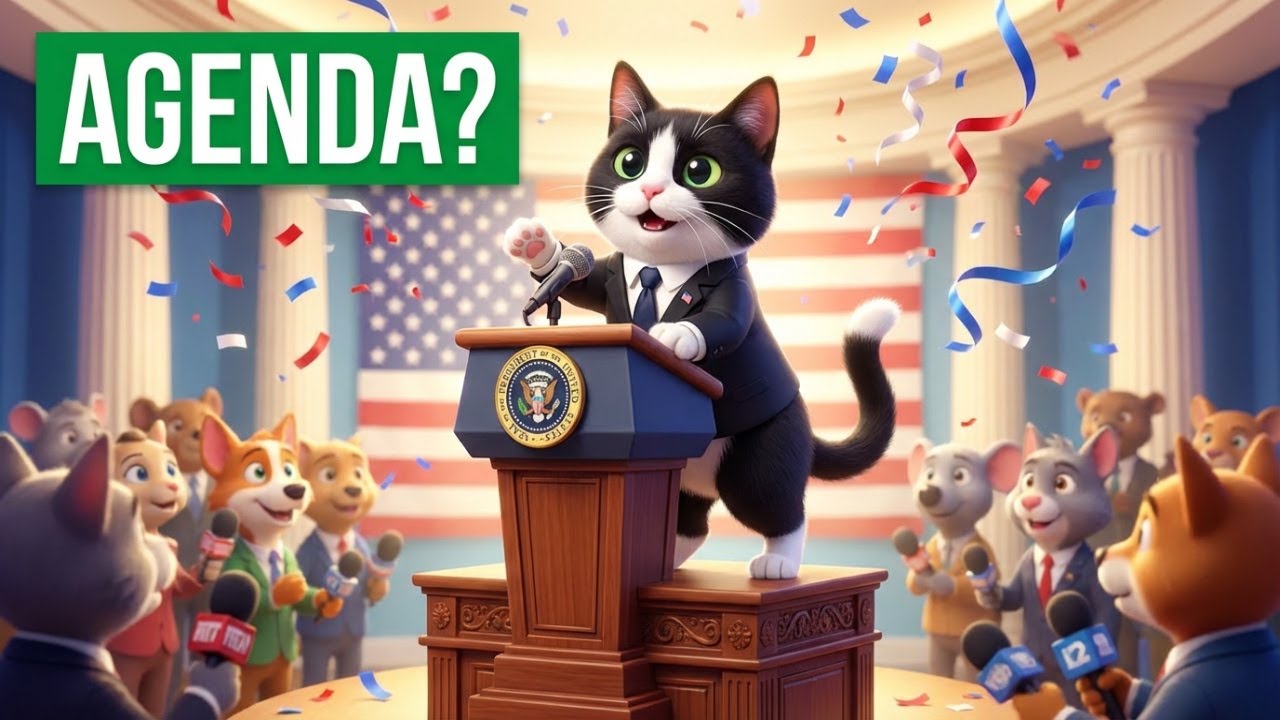 Socks Clinton: The Cat Who Should've Been President - YouTube