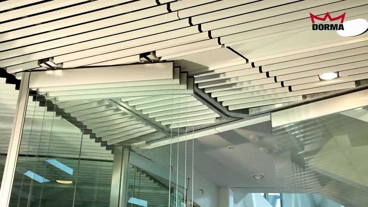 Dorma ComfortDrive Automatic Operable Partition Systems - YouTube