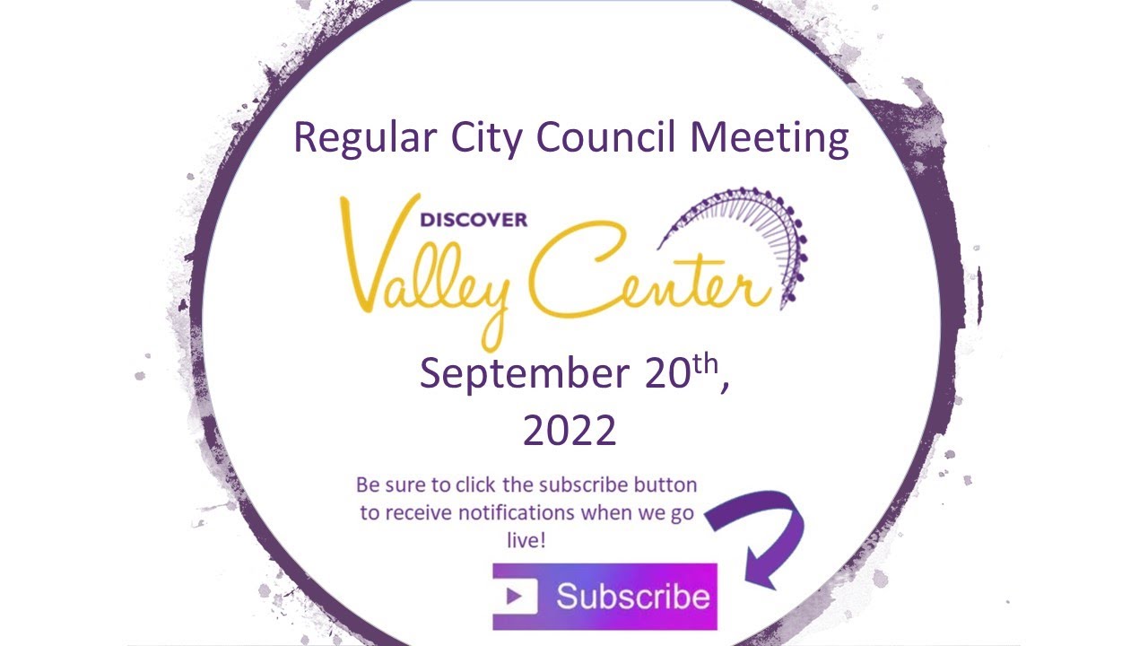 Regular City Council Meeting: September 20, 2022 - YouTube