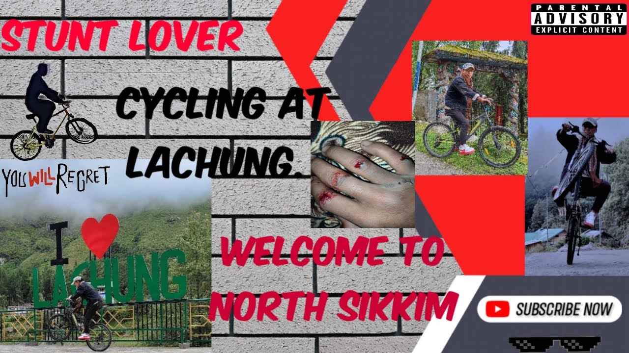 While Showing Cycle Stunt Is It Gone Right Or Wrong At Lachung North while-showing-cycle-stunt-is-it-gone-right-or-wrong-at-lachung-north